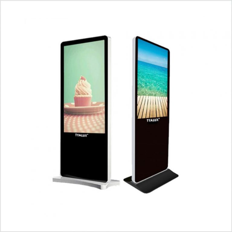 55-Inch Indoor floor standing digital advertising screen display tv ...